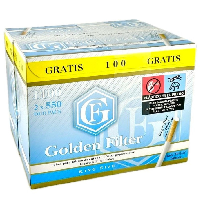 Гільзи для сигарет Golden Filter (1100шт) купити за вигідною ціною 299 ...