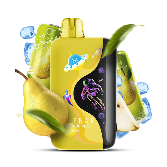 Одноразка ELF BAR GH 33000 PRO "Pear Soda" зі смаком груша сода купити ...